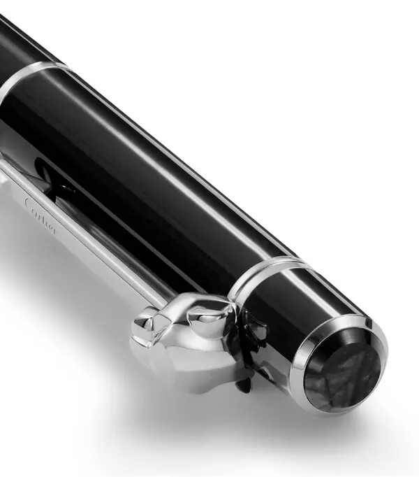 Cartier Small Panthère De Ballpoint Pen - Black