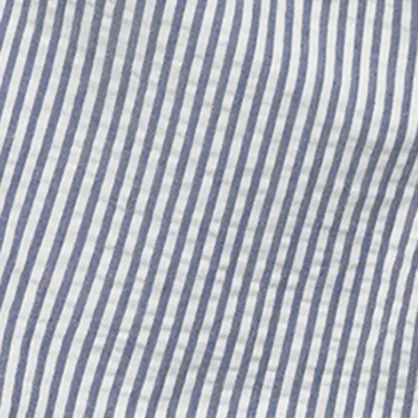 Trotters Striped Cotton Chino Shorts
