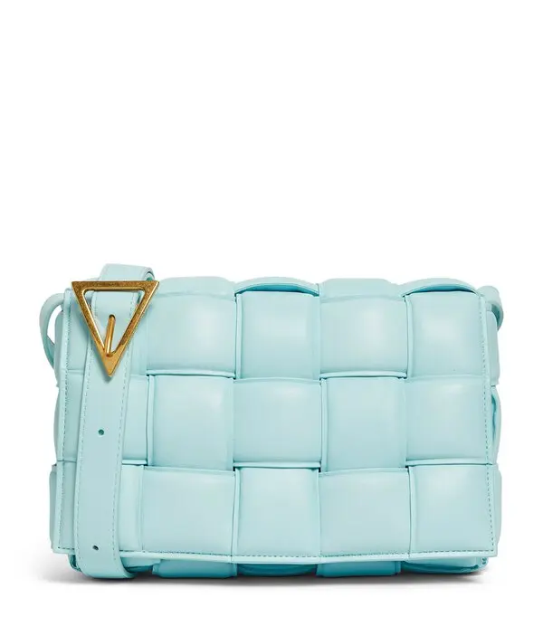 Bottega Veneta Leather Cassette Cross-body Bag - Green