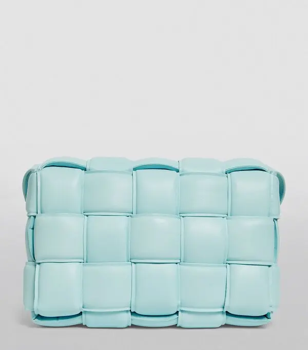 Bottega Veneta Leather Cassette Cross-body Bag - Green