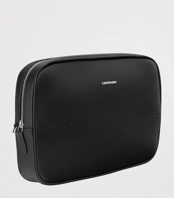 Chopard Leather Clutch With Wrist Strap