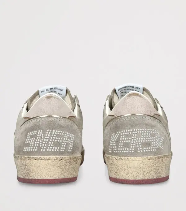 GOLDEN GOOSE Ball Star Suede Sneakers - Brown