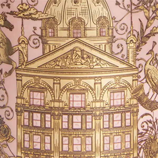 Harrods Knightsbridge Building Mug - Pink