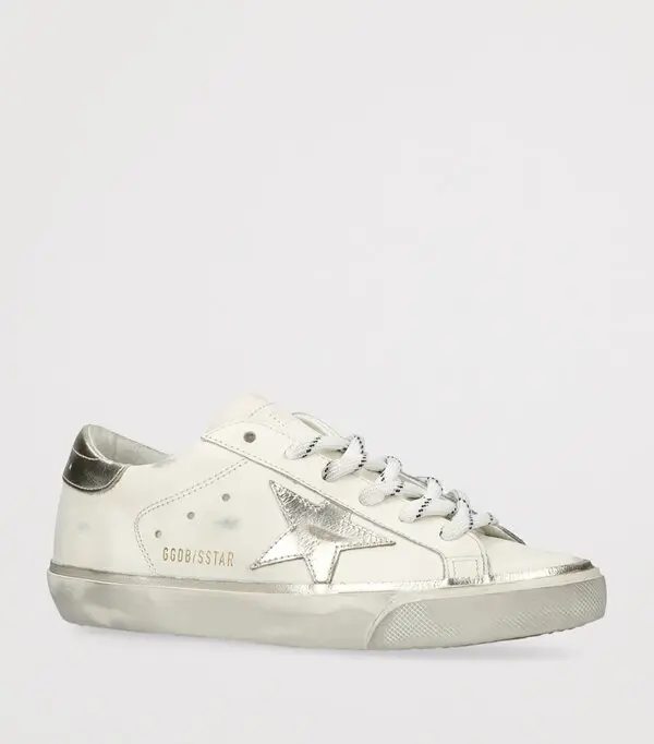 GOLDEN GOOSE Leather Super-star Sneakers