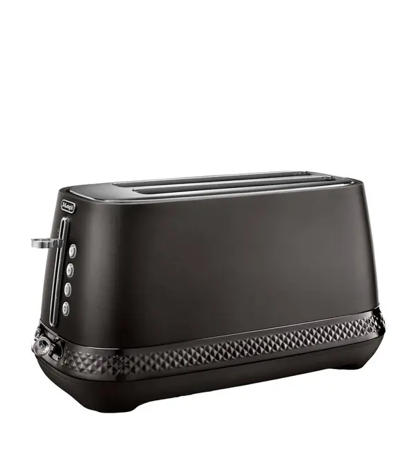 DE'LONGHI Stainless Steel Diadema Toaster - Black