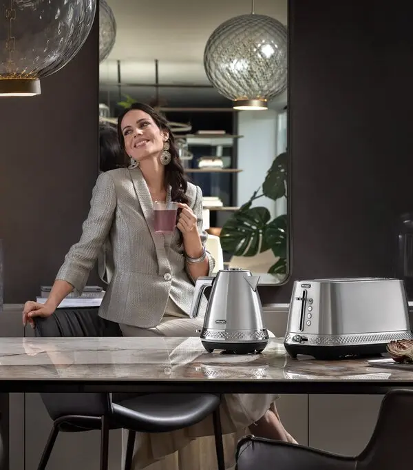 DE'LONGHI Stainless Steel Diadema Toaster