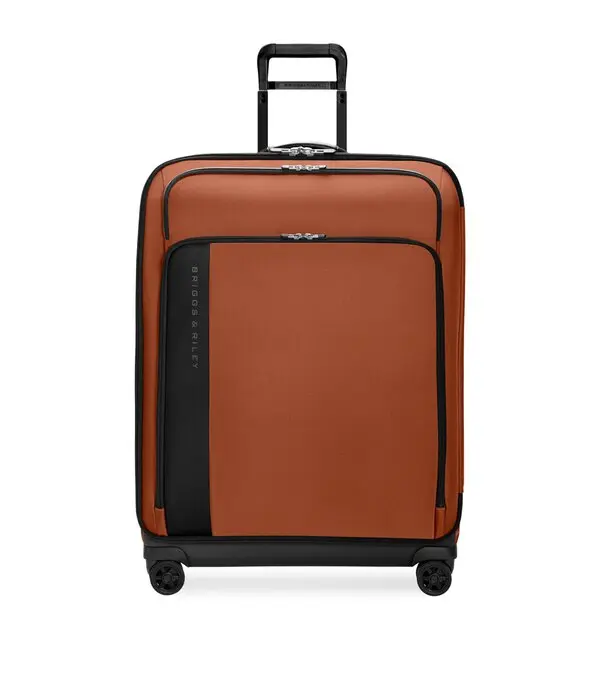 Briggs & Riley Large Expandable Spinner Suitcase - Orange