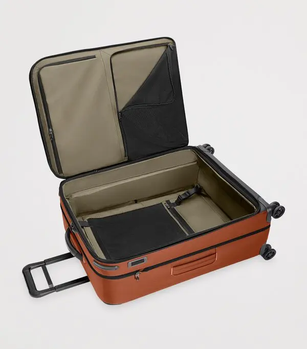 Briggs & Riley Large Expandable Spinner Suitcase - Orange