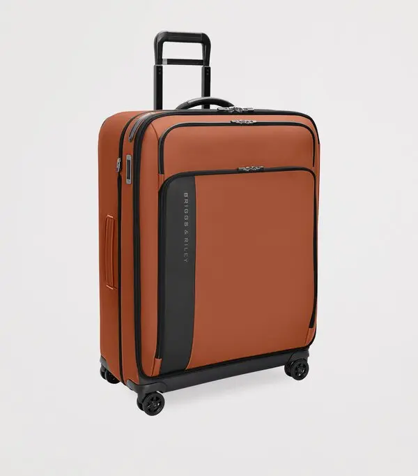 Briggs & Riley Large Expandable Spinner Suitcase - Orange