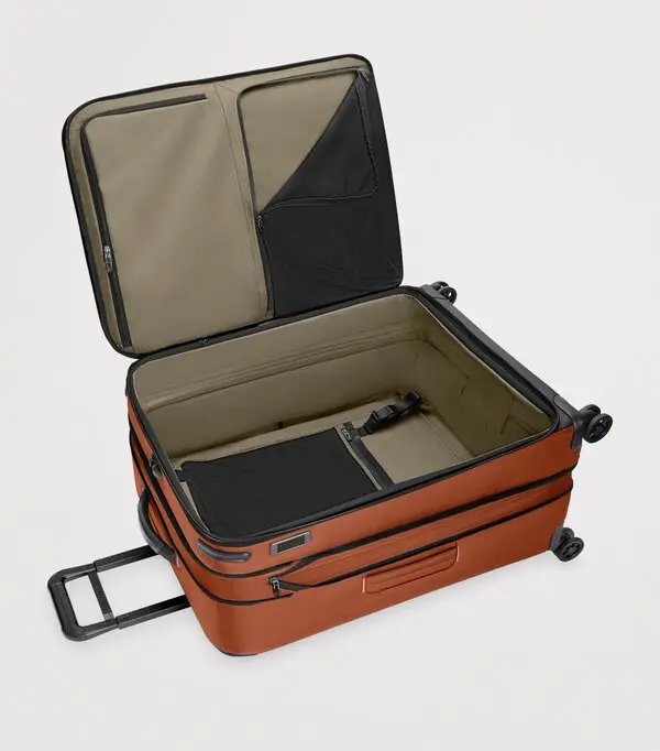 Briggs & Riley Large Expandable Spinner Suitcase - Orange