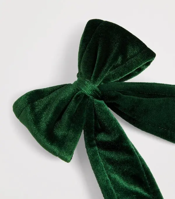 LUXURY GARLAND Velvet Bow Tree Decoration