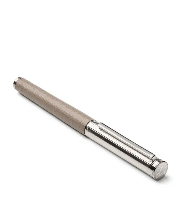 ASPINAL OF LONDON Leather Rollerball Pen - Neutral