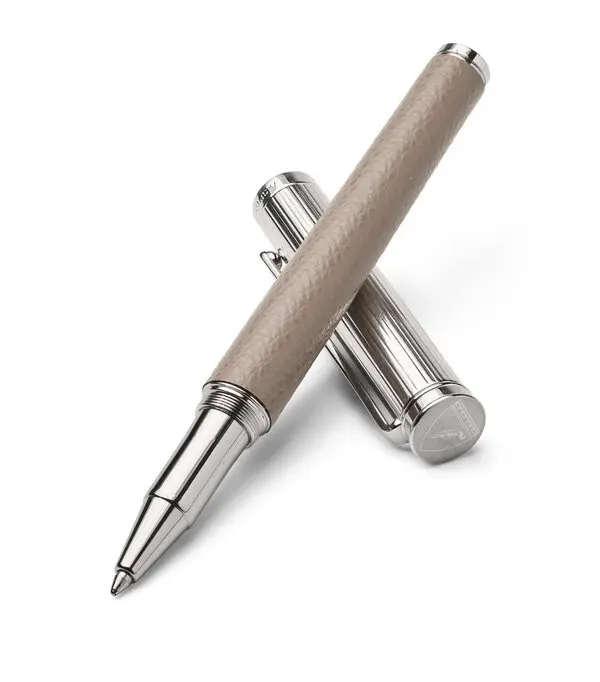 ASPINAL OF LONDON Leather Rollerball Pen