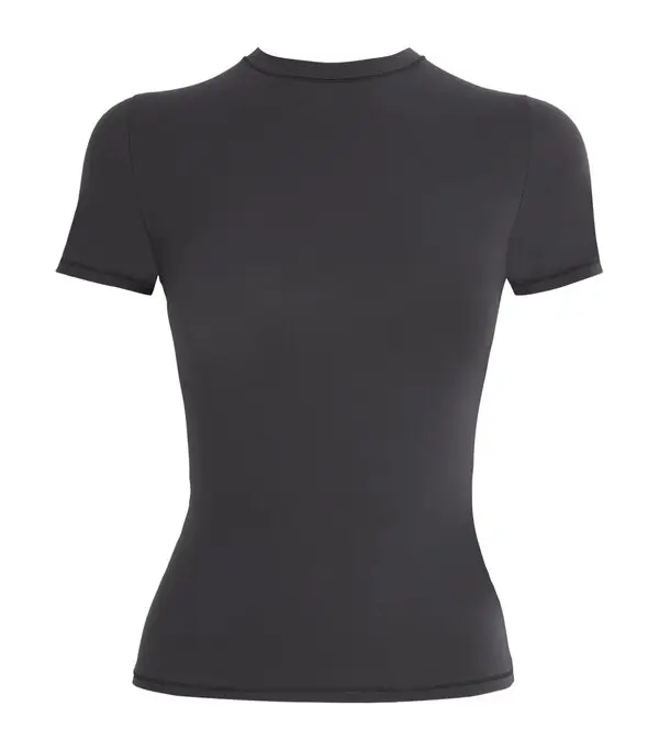 SKIMS Fits Everybody Short-sleeve T-shirt - Black