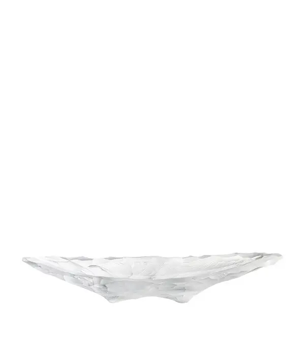 Lalique Large Crystal Silex Bowl