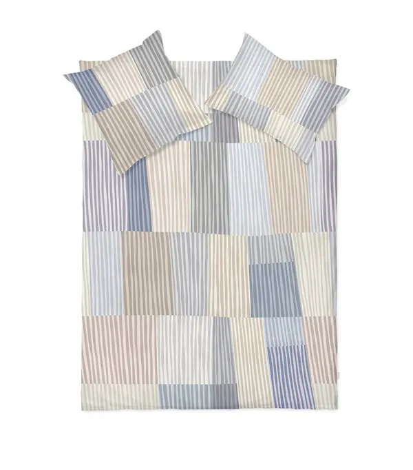 SCHLOSSBERG Cotton Melvin King Duvet Cover - Beige