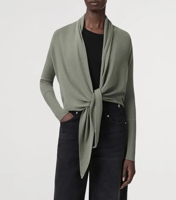 ALLSAINTS Wool Wasson Pirate Cardigan