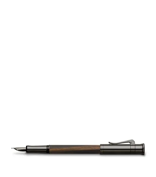 GRAF LANTZ Classic Makassar Fountain Pen - Brown