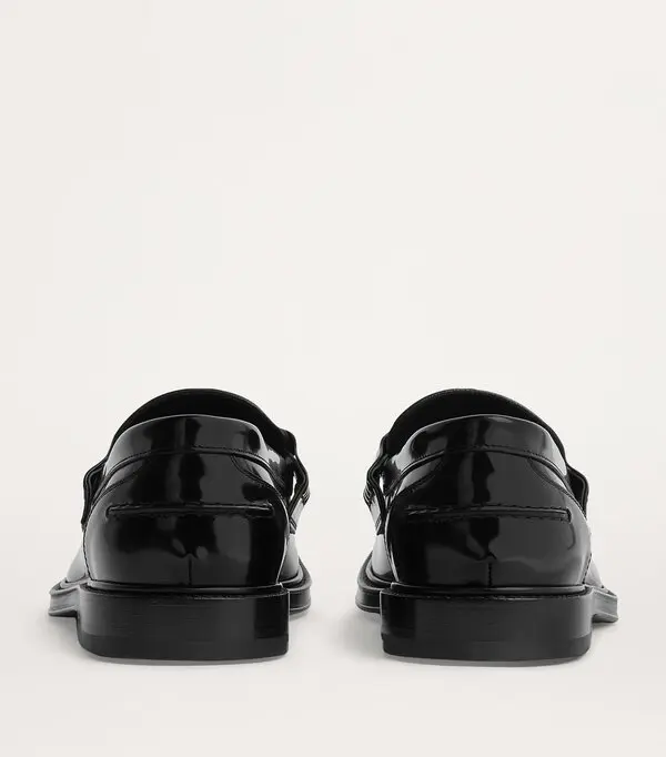 Bottega Veneta Leather Astaire Loafers