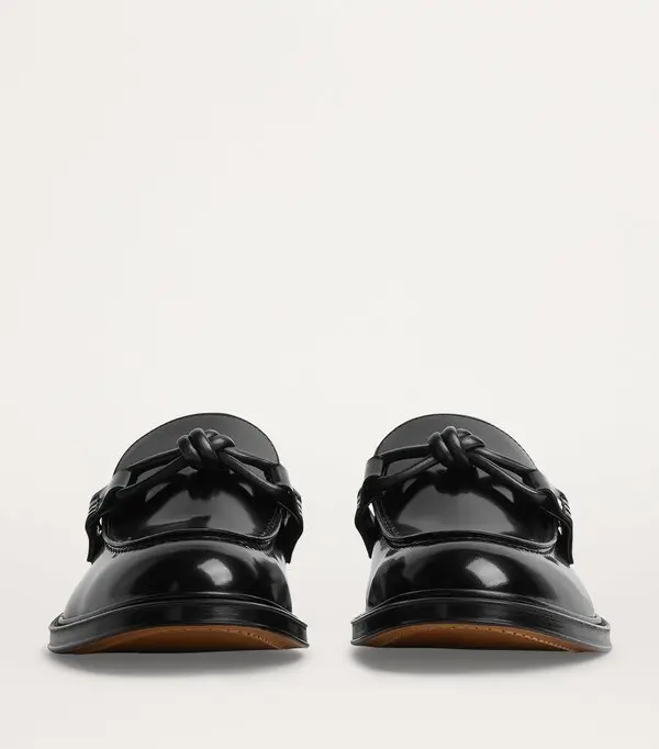 Bottega Veneta Leather Astaire Loafers