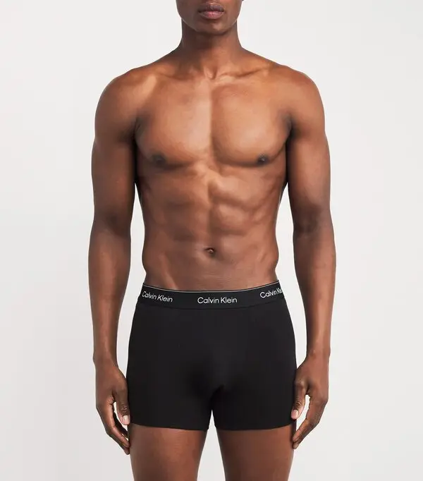 Calvin Klein Stretch-cotton Icon Boxer Briefs - Black