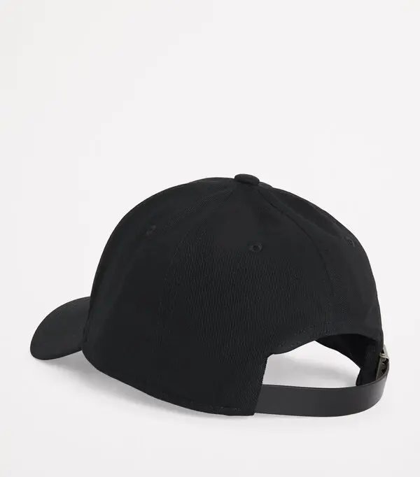 Moose Knuckles Cotton Baseball Cap With Logo