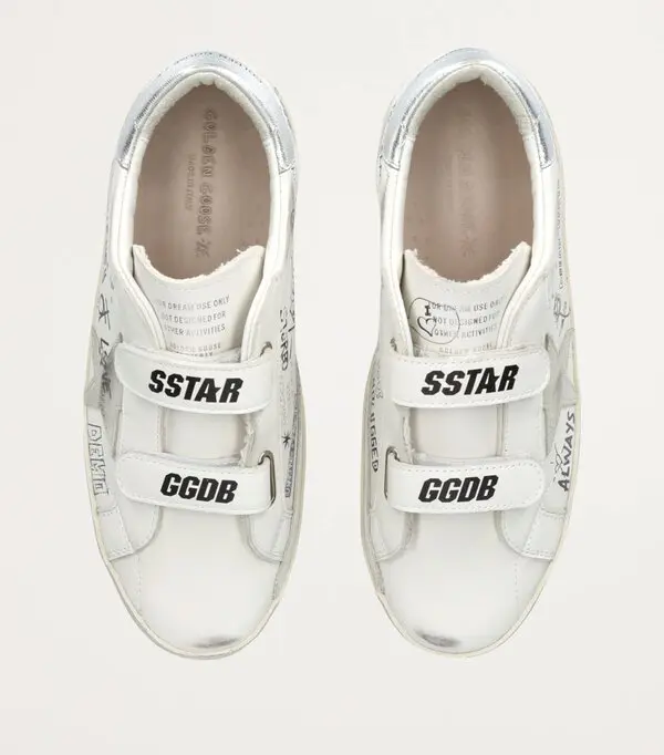 GOLDEN GOOSE Leather Old School Sneakers