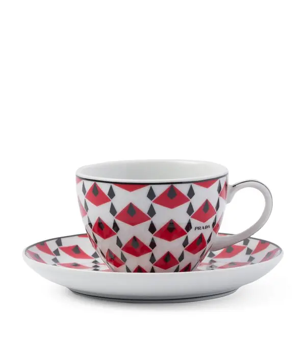 Prada Vienna Coffee Cup And Saucer