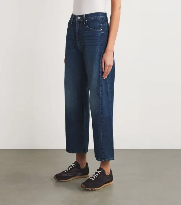 MOTHER The Half-pipe Wide-leg Jeans - Blue