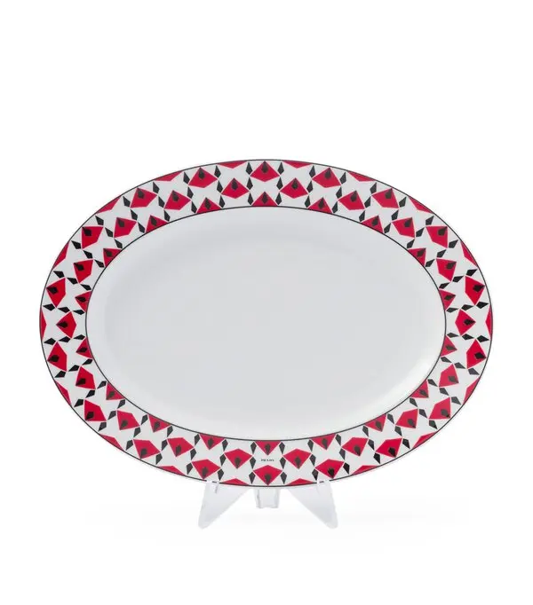 Prada Vienna Serving Plate - Black