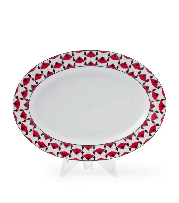 Prada Vienna Serving Plate - Black