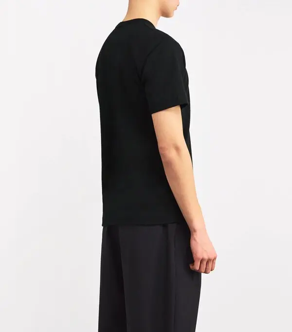Play Comme Des Garcon Heart Logo T-shirt - Black