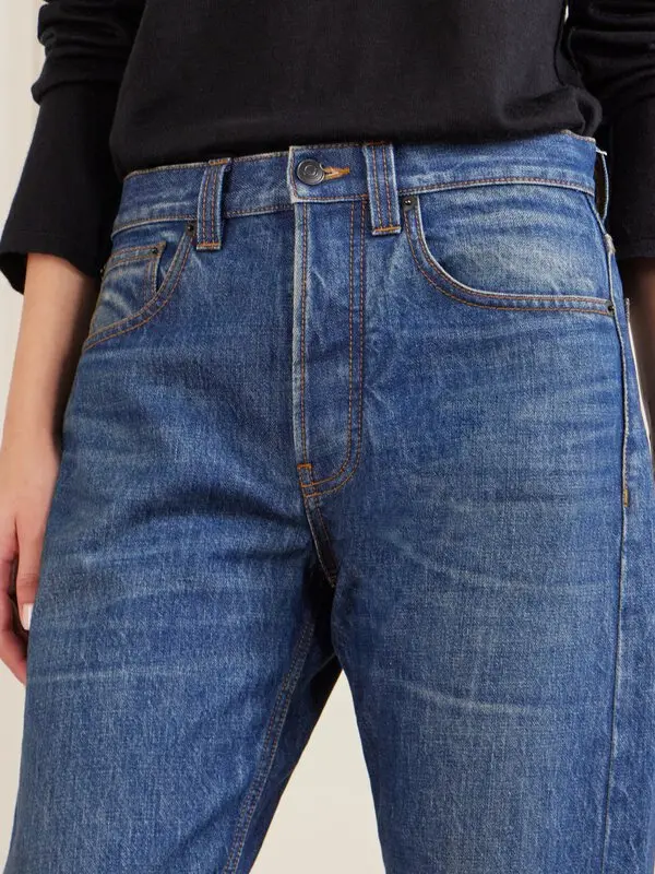 THE ROW Daciana Mid-rise Straight-leg Jeans