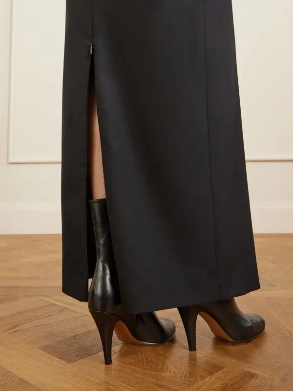 THE ROW Bartelle Wool Maxi Skirt