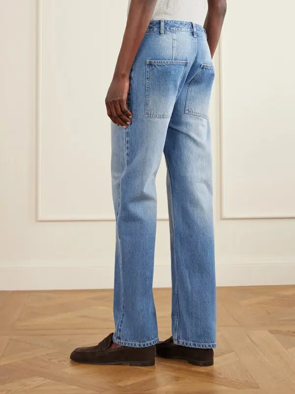 Tibi Alec Low-rise Straight-leg Selvedge Jeans