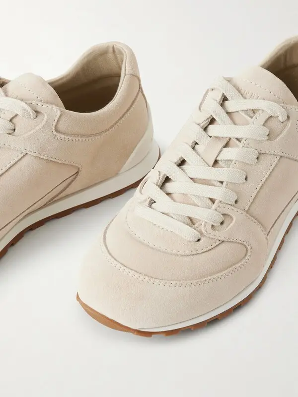 Brunello Cucinelli Suede Lace-up Sneakers