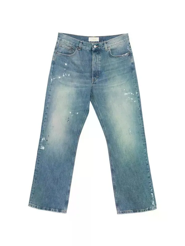 JEANERICA Splatter Detail Denim Jeans