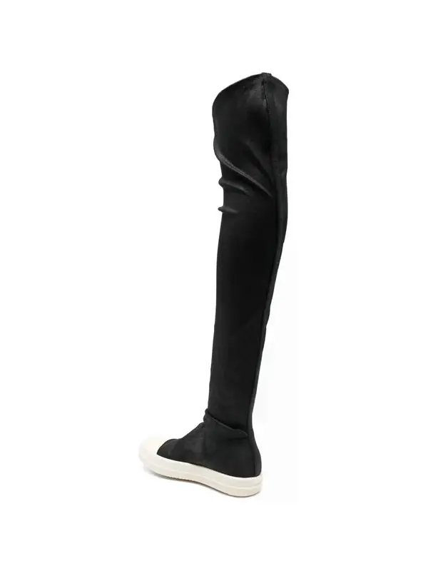 Rick Owens Knee-high Boots - Black