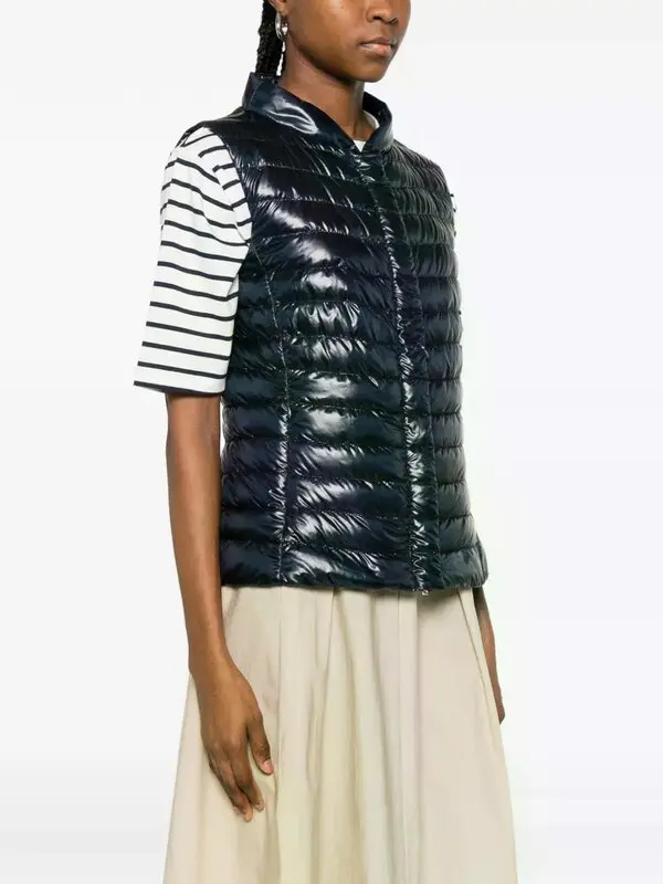 Herno Padded Gilet - Blue