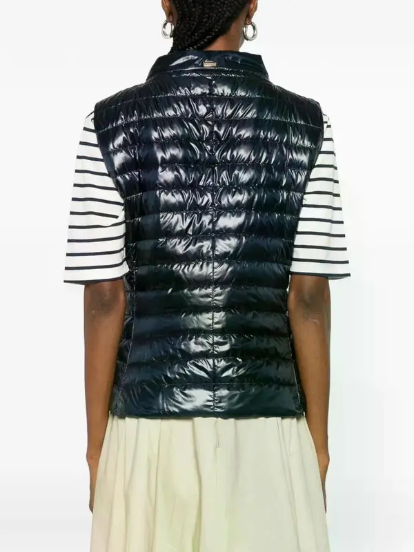 Herno Padded Gilet - Blue