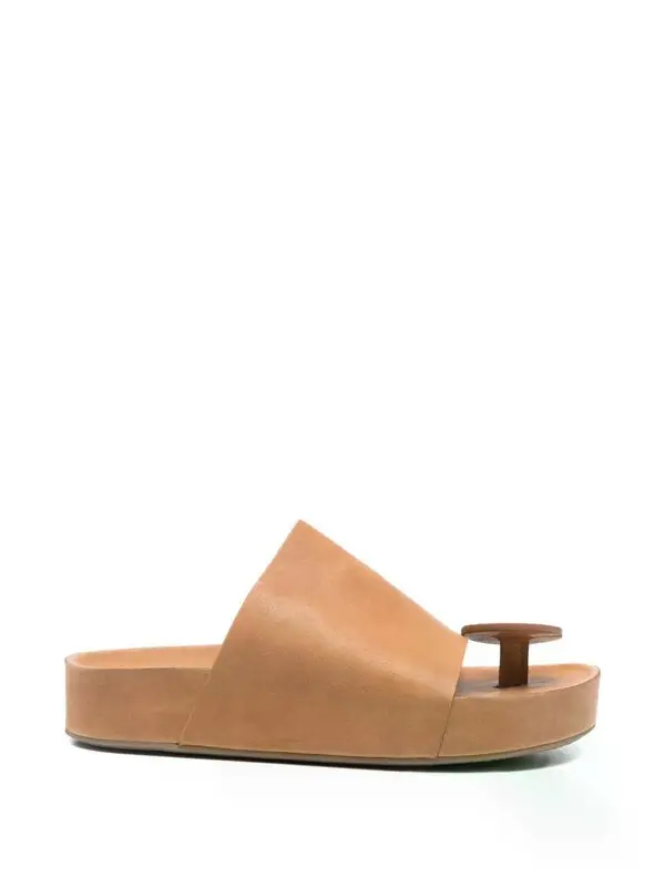 UMA WANG Open-toe Leather Sandals