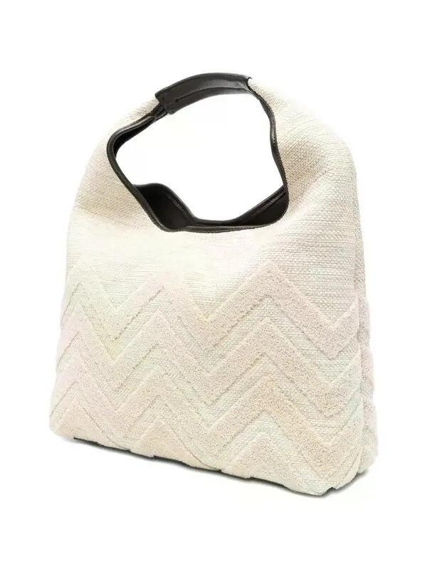 Missoni Zigzag-pattern Tote - Neutrals