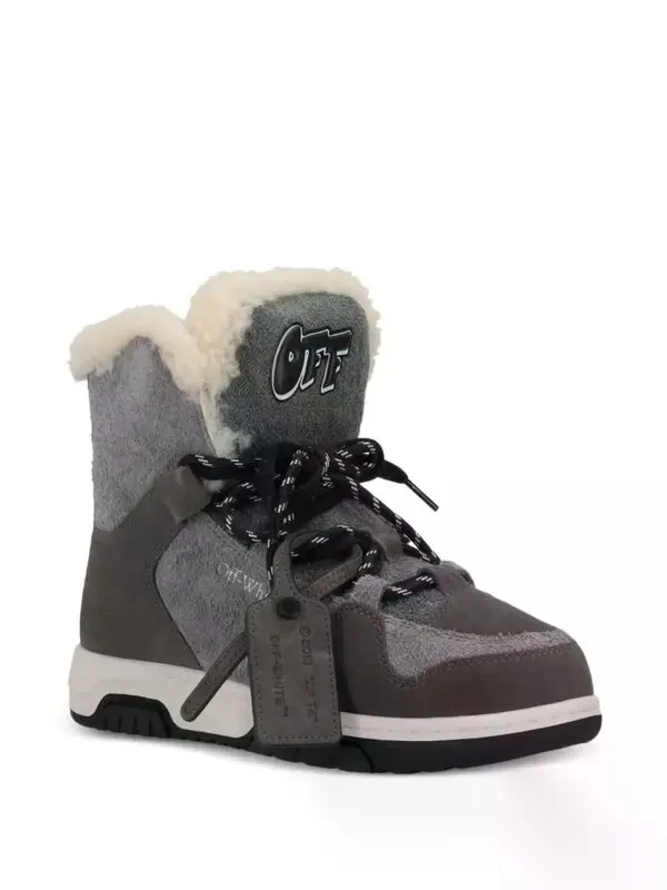 Off-White Shearling Boots