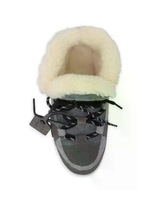 Off-White Shearling Boots