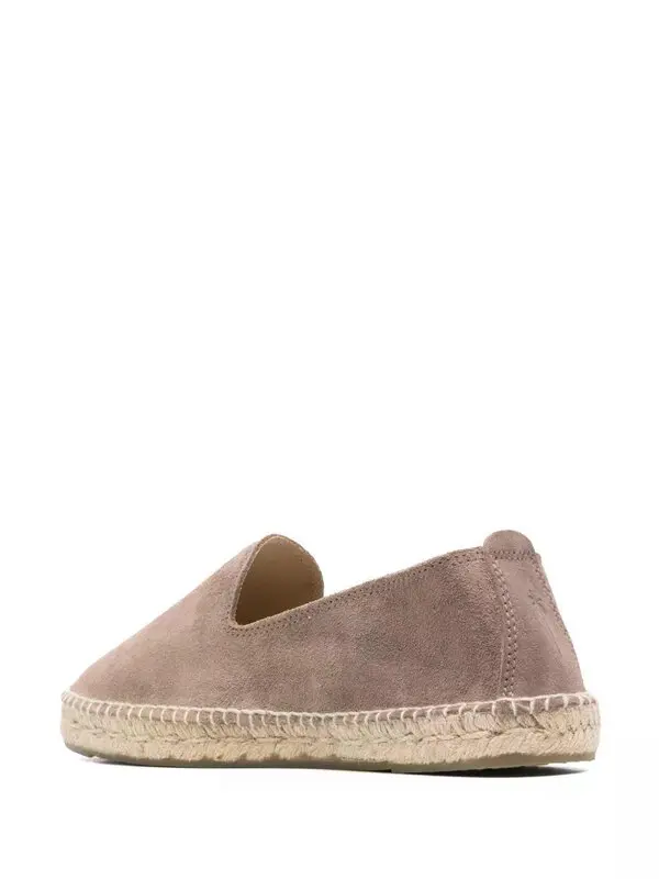 Manebí Hamptons Suede Espadrilles - Brown