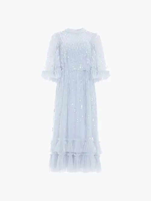 NEEDLE & THREAD Sequin Dash Ballerina Dress