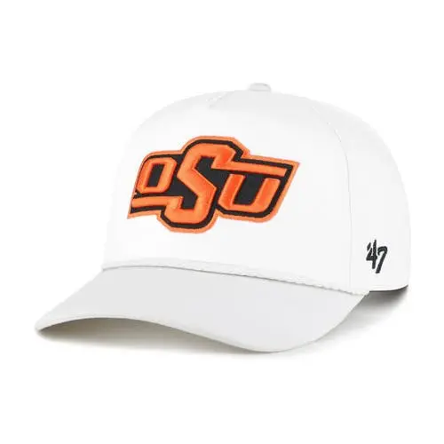 '47 47 Oklahoma State Cowboys Rope Hitch Baseball Cap - White