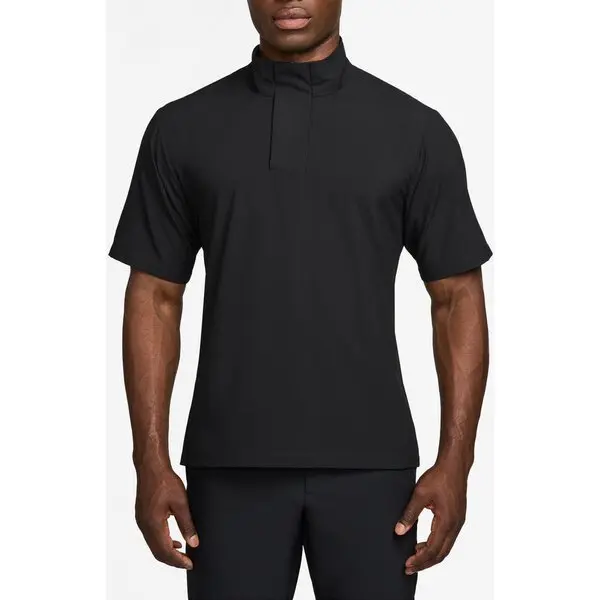 Nike Dri-fit Short-sleeve Windrunner Shirt - Black