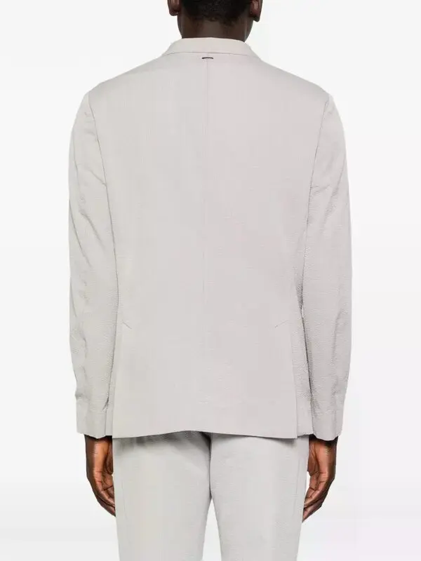 Herno Buttoned Textured Blazer