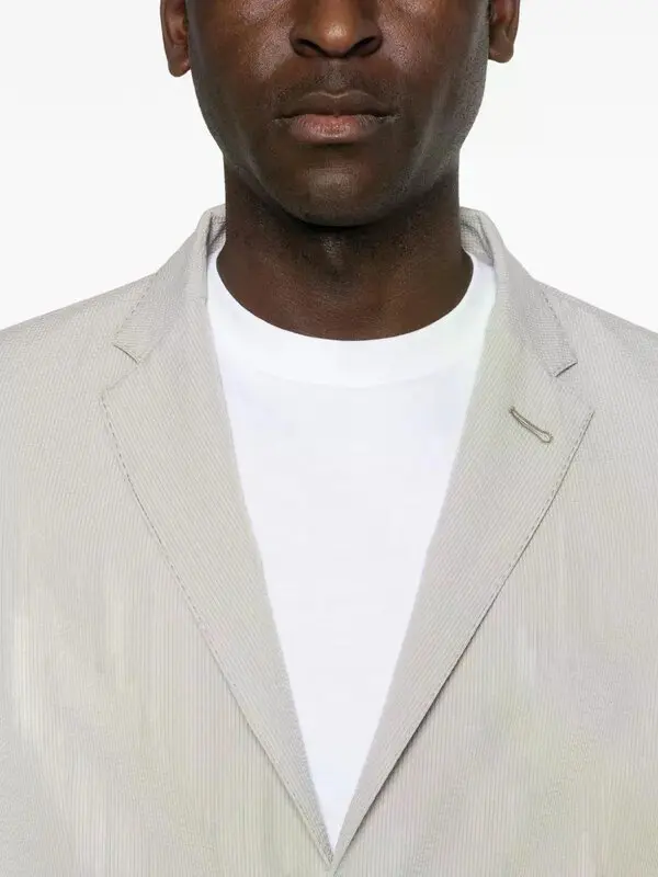Herno Buttoned Textured Blazer